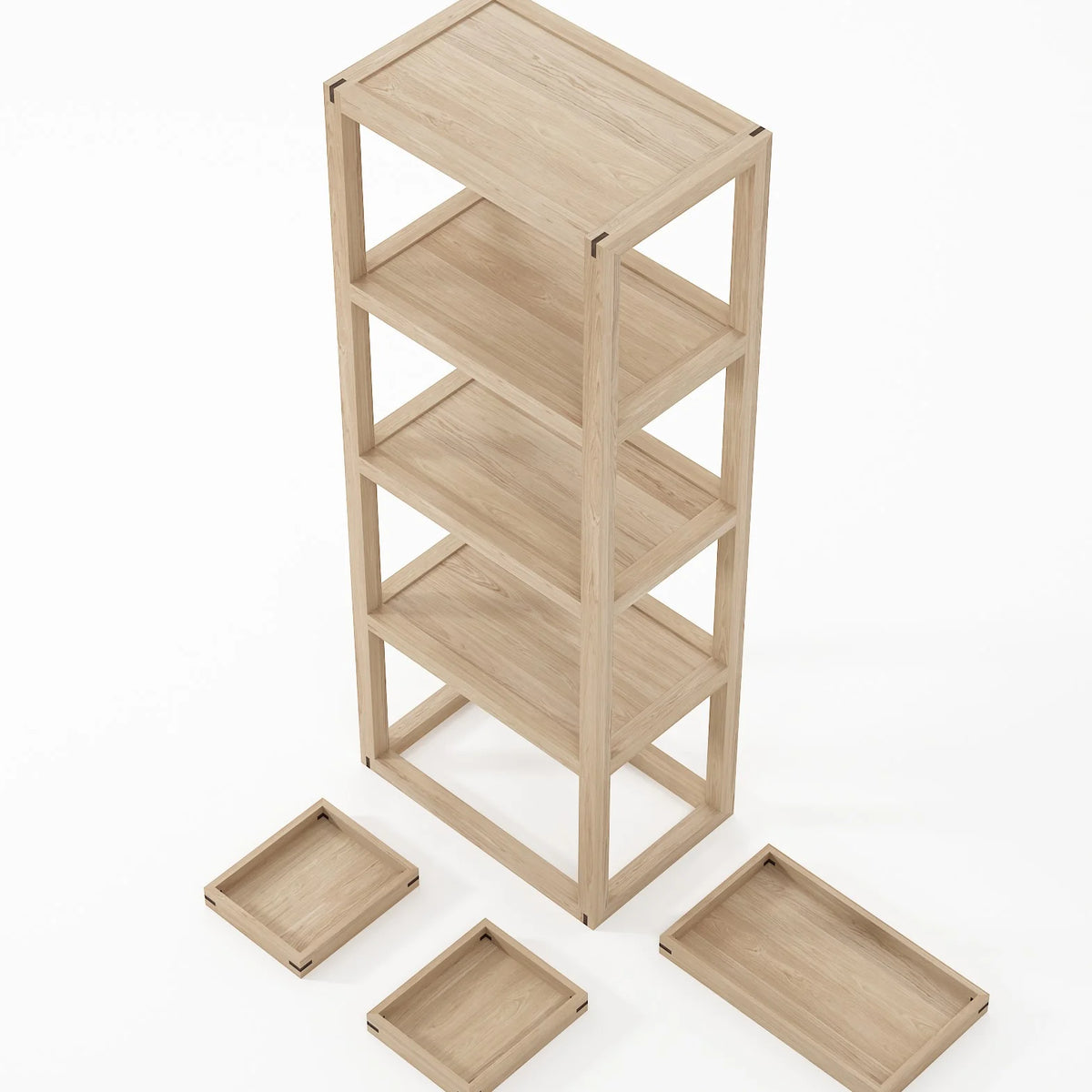 Up and Down Oak Vertical Shelves – PFS Furniture Sales Shop